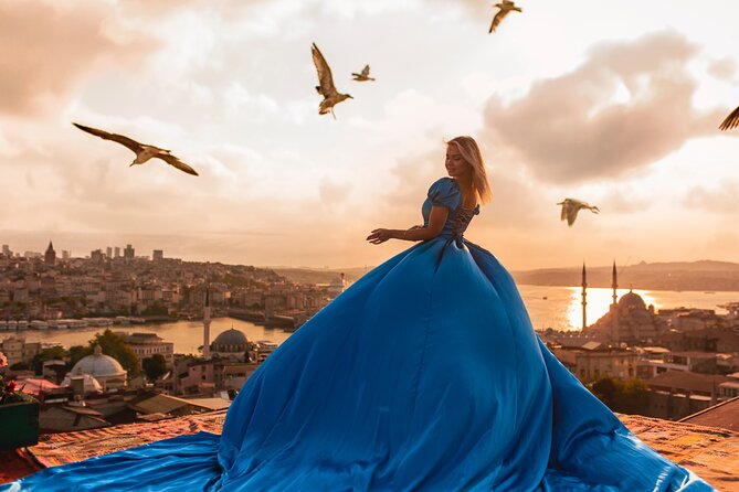 Rooftop Flying Dress Photo Shoot in Istanbul - Package Inclusions and What to Expect