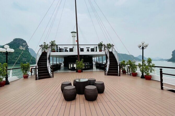Rosa Cruise 3-day Explore Halong Bay and Lan Ha Bay from Hanoi - Day 1: The Majesty of Halong and Lan Ha Bays