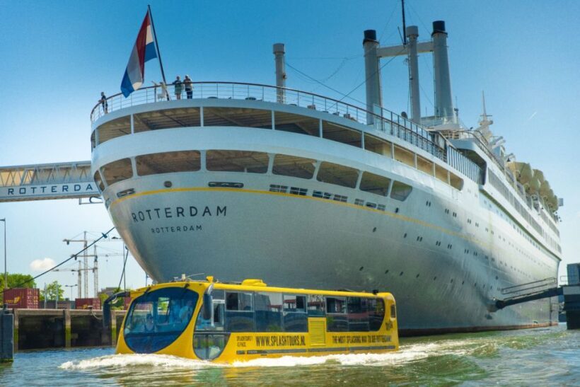 Rotterdam: 1-Hour Sightseeing Splash Tour - An Unusual Way to See Rotterdam: The 1-Hour Sightseeing Splash Tour