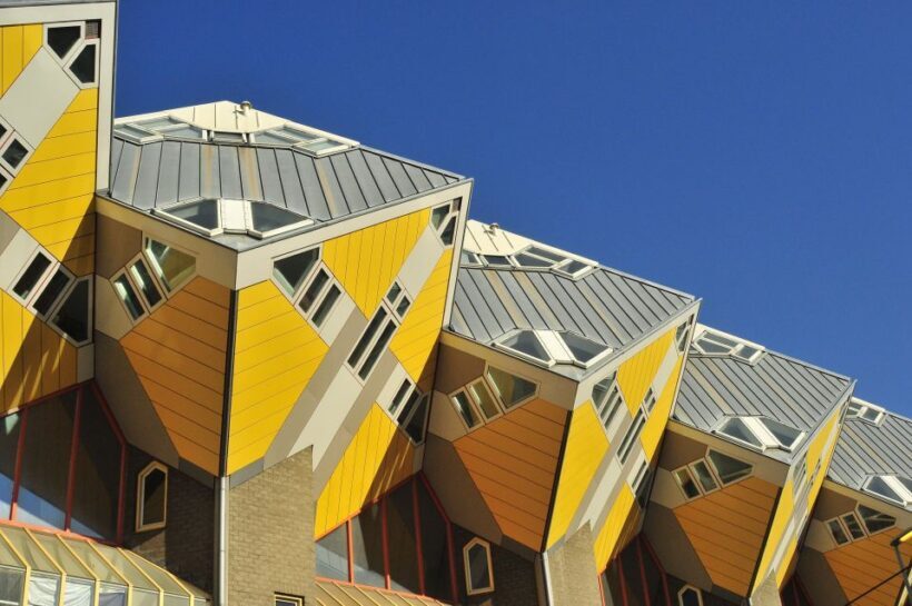 Rotterdam Architecture: Centre and South Bank with watertaxi - The South Bank: Future and Flourishing Architecture