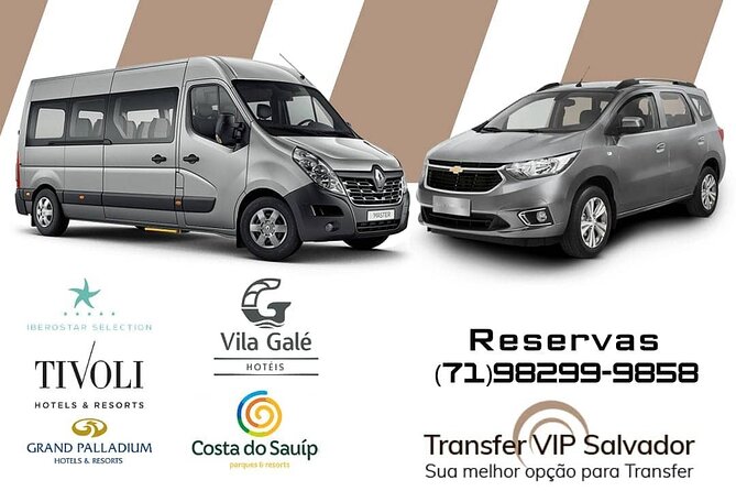 Round Trip Transfer to Grand Palladium Imbassaí - Transportation Details
