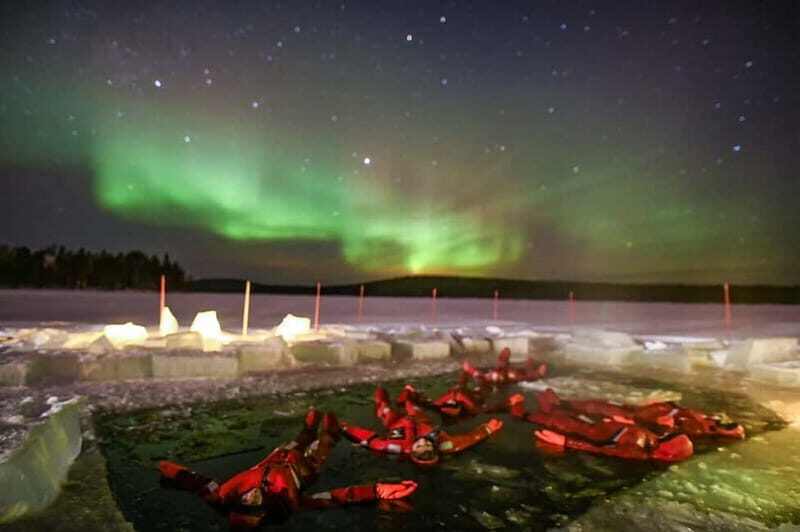 Rovaniemi: Ice Floating in Forest Lake with Aurora Borealis - An Honest Look at the Ice Floating Tour