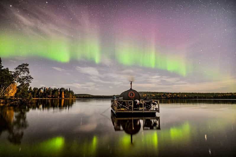 Rovaniemi: Northern Lights Trip with Sauna Boat - Key Points