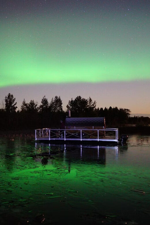 Rovaniemi: Northern Lights Trip with Sauna Boat - FAQ