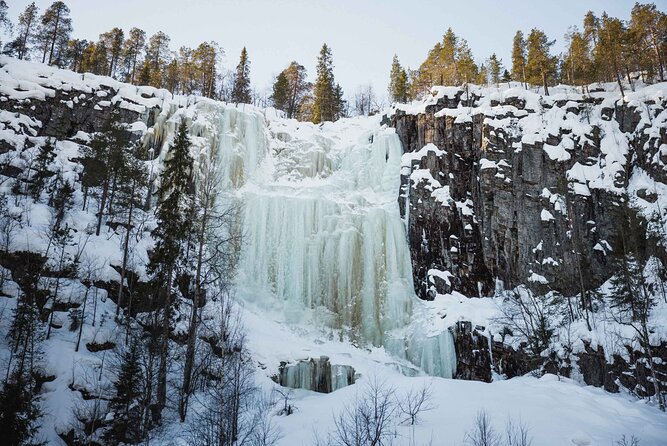 Rovaniemi - Visit to The Frozen Waterfalls of Korouoma - The Guided Ice Trail Experience