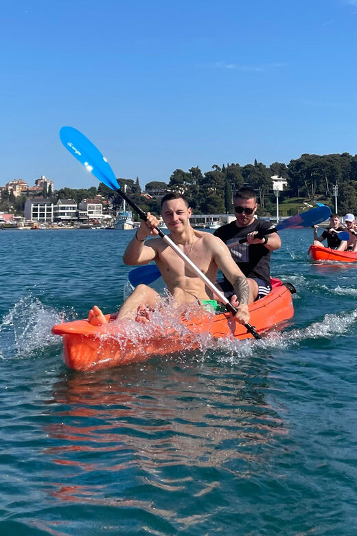 Rovinj: BUBA-KAYAK TOURS, snorkeling, cliff jupming&drinks - Key Points