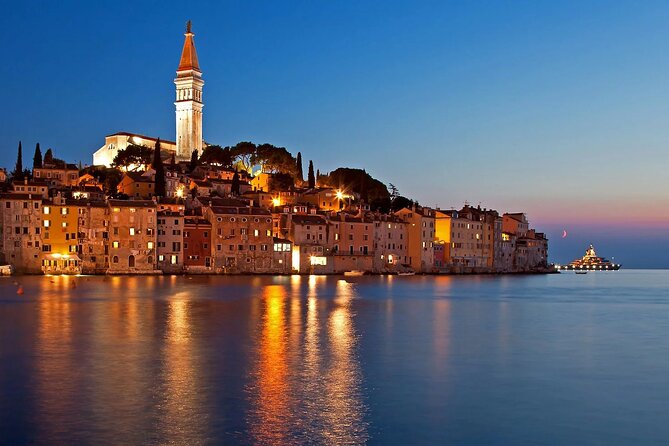 Rovinj by night - Key Points
