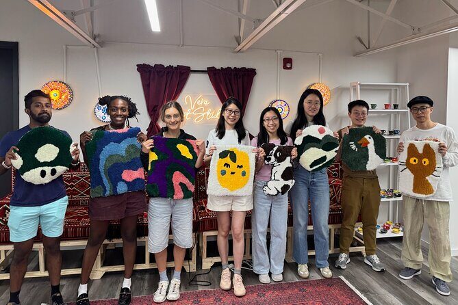 Rug Tufting Workshop in Philadelphia with Turkish Tea - Key Points