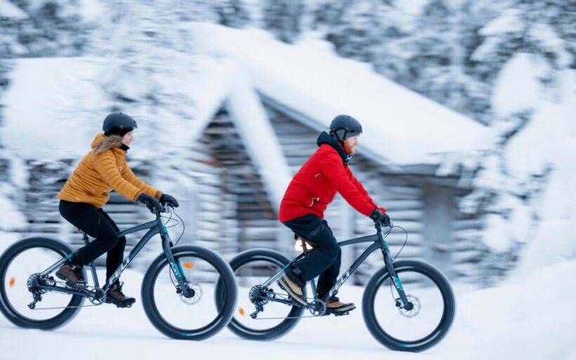 Ruka: Guided fatbike safari - The Itinerary and Route