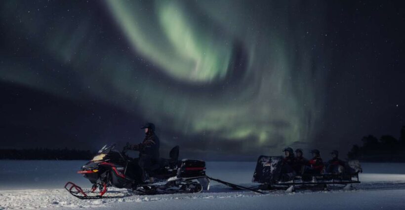 Ruka: Starlight sledging to search for Northern Lights - Key Points
