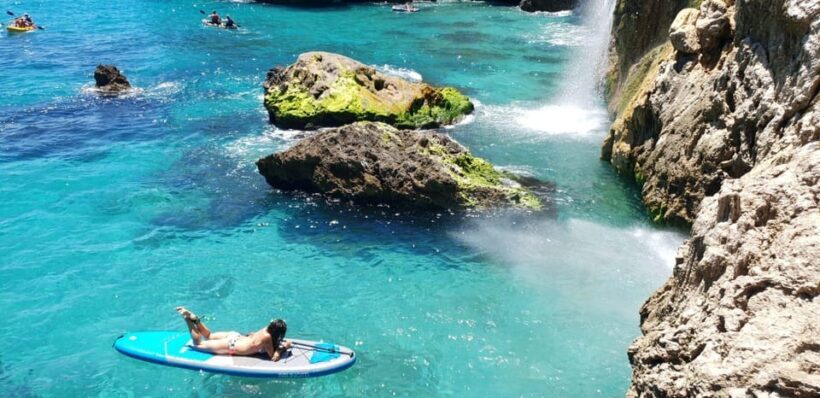 Ruta libre en paddel surf por la cascada de Nerja y Maro - What’s Not Included