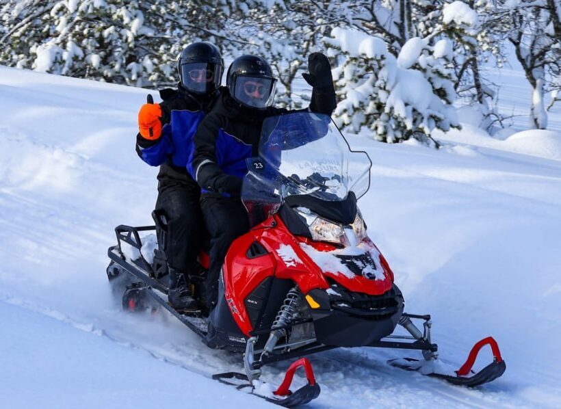 Saariselkä: Ice Fishing Safari by Snowmobile - What Could Be Better