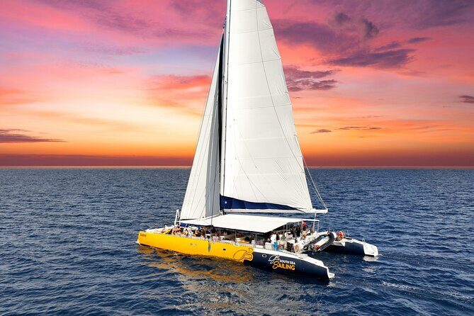 Sabre Sunset Cruise with Canapes & Drinks - Key Points