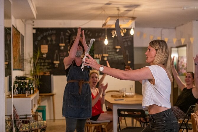 Sabre the Moment: Cava Sabrage Class in Barcelona - About Your Stay