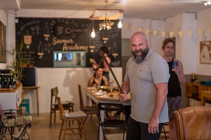 Sabre the Moment: Cava Sabrage Class in Barcelona - How to Book Your Cava Sabrage Adventure