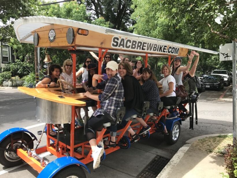 Sacramento: Pedal Bar Tour with 2 Stops - What You Can Expect from the Sacramento Pedal Bar Tour