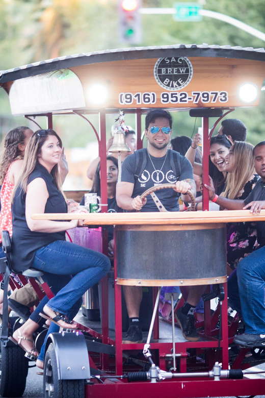 Sacramento: Pedal Bar Tour with 2 Stops - A Step-by-Step Look at the Experience