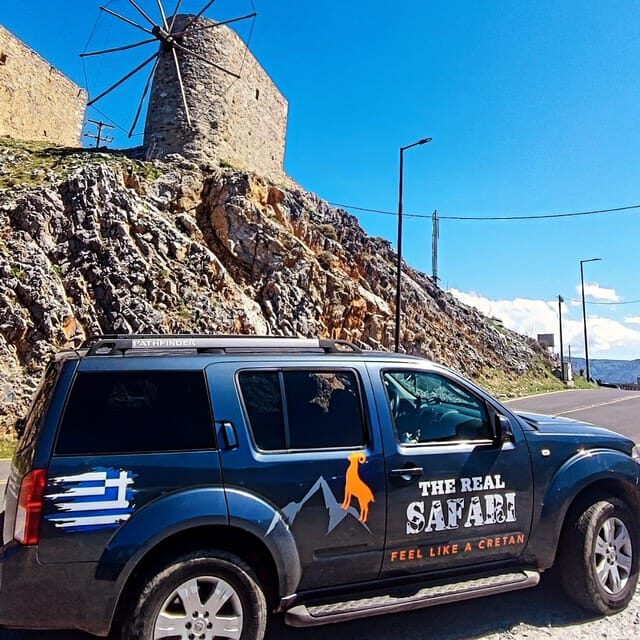 Safari:Lasithi plateau, Mythology park,olive oil tasting - Key Points