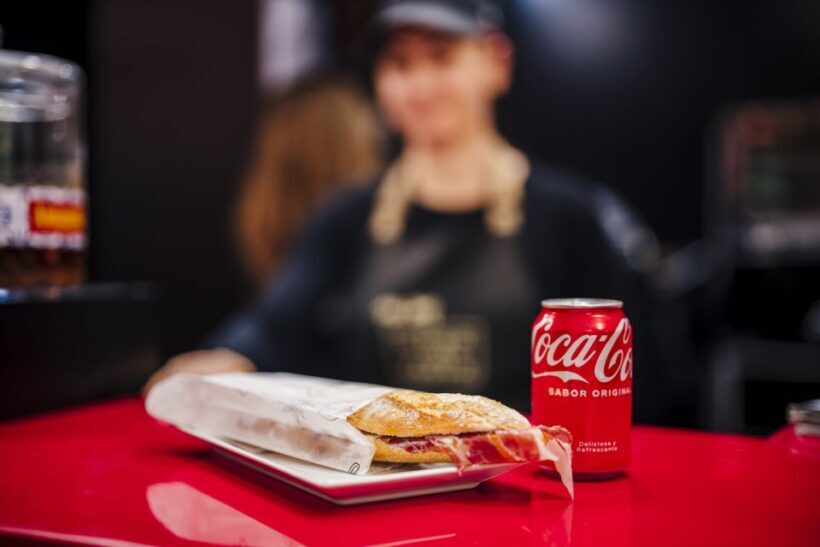 Sagrada Familia Jamón Iberico Sandwich & Drink To Go - A Tasty Shortcut to Spain’s Flavors: Sagrada Familia Jamón Iberico Sandwich & Drink To Go