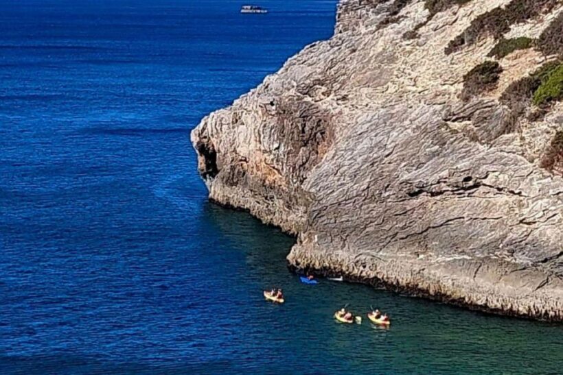 Sagres, Family Kayaking tour, Ingrina Caves - Key Points