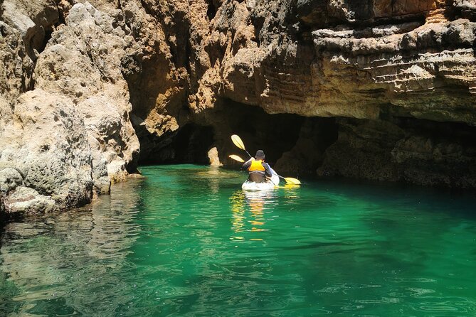 Sagres: Praia Da Ingrina Caves Guided Kayaking Tour - Booking Flexibility and Guarantee