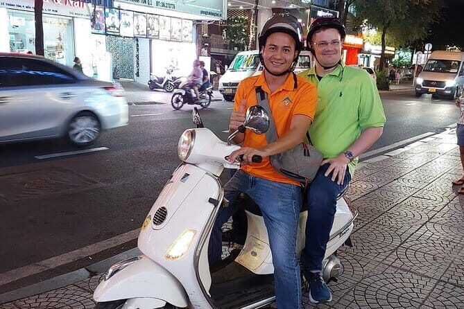 Sai Gon Local Food With White Vespa Scooter Tour - Key Points