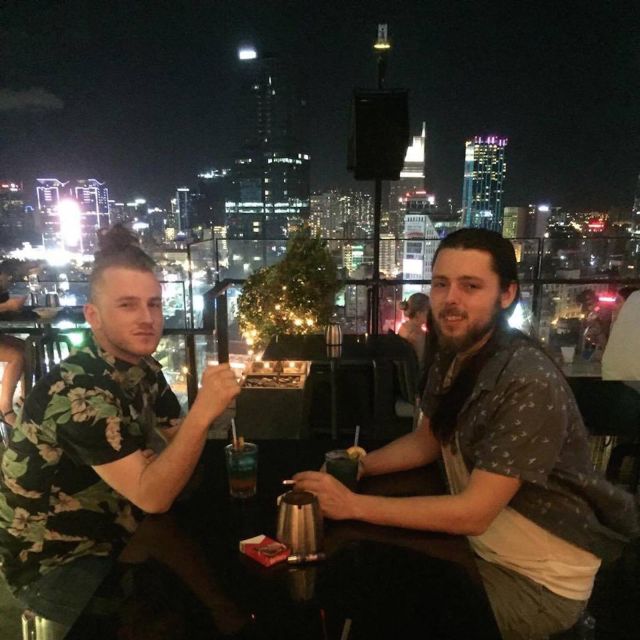 Saigon by Night: Private City Tour by Jeep and Skybar Drink - Ending the Night at a Rooftop Bar