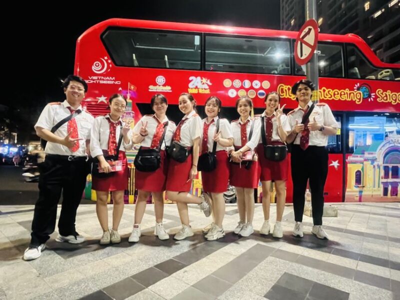 Saigon: City Sightseeing 45-Minute Panoramic Night Tour - Key Points