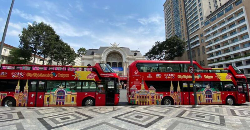 Saigon: City Sightseeing Hop-On Hop-Off Bus Tour - Key Points
