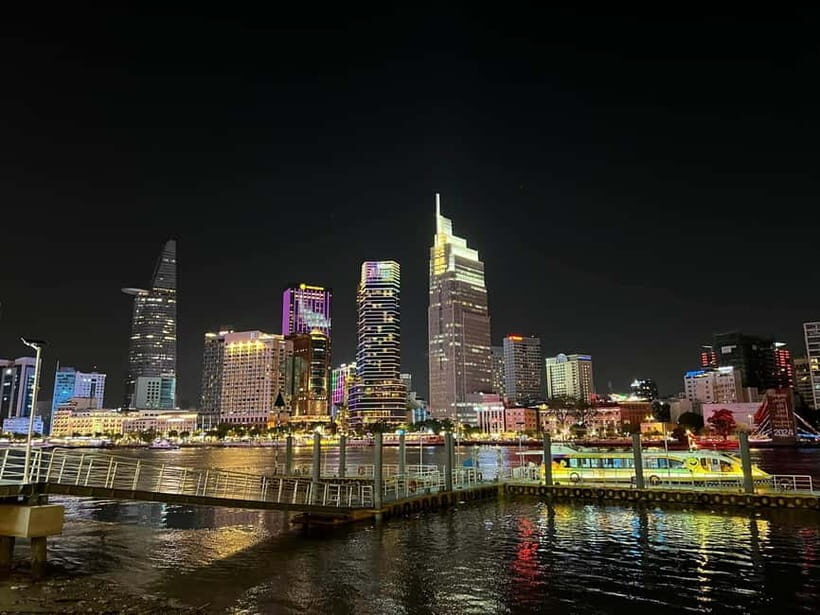 Saigon Sky View: From Hidden Heights to City Lights - Discovering Saigon’s Nightscape from a Hidden Rooftop