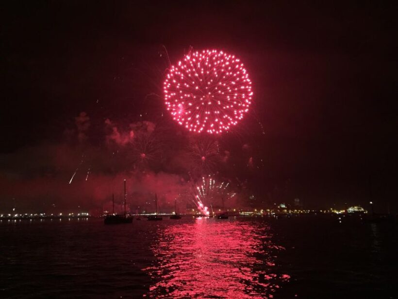 Sail into 2026: Lisbon Fireworks from the River - Ending the Tour