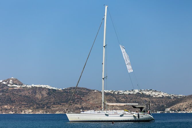 Sailing Boat Small Group Kleftiko and Sikia Cave West of Milos - Inclusions and Amenities