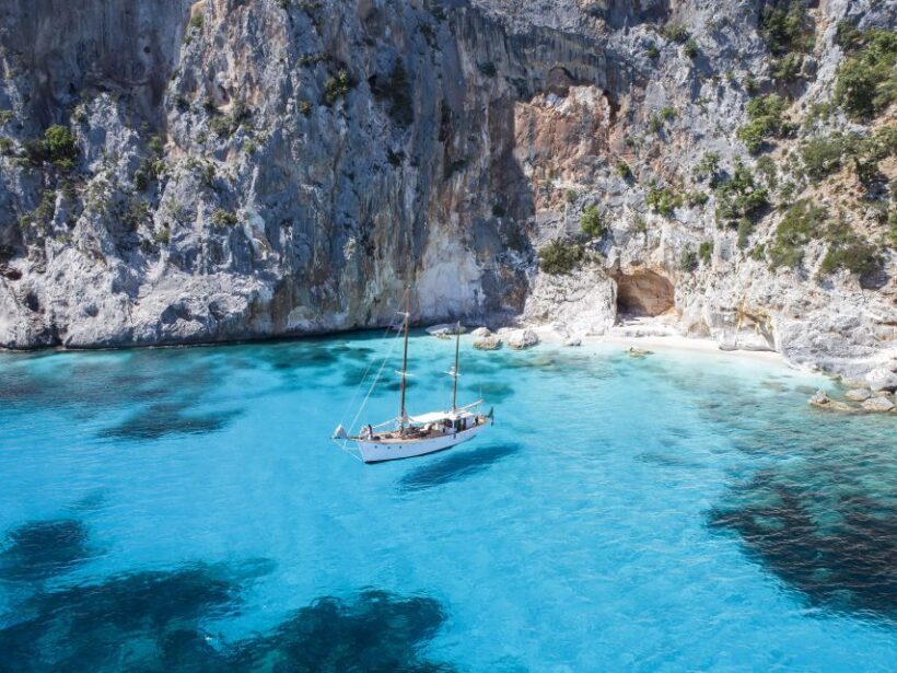 Sailing ship in exclusive, tour around the Gulf of Orosei - An Authentic Sardinian Adventure on the Sea