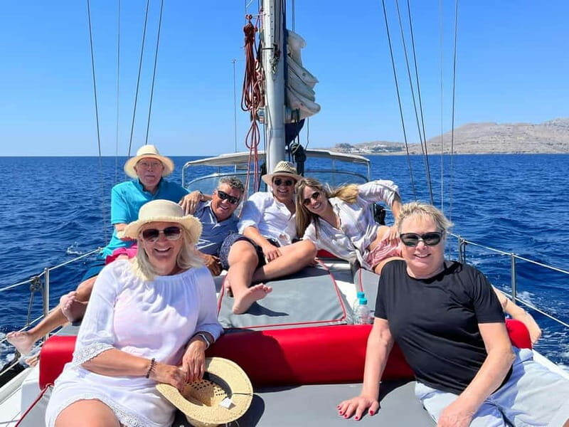 Sailing tour around Lindos with food and drinks - The Sum Up