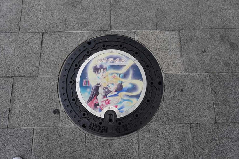 Sailor Moon Tour in Azabujuban, Tokyo - Key Points