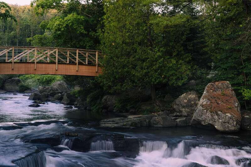 Saint-Sauveur: relaxation session in a Nordic thermal spa - The setting and environment