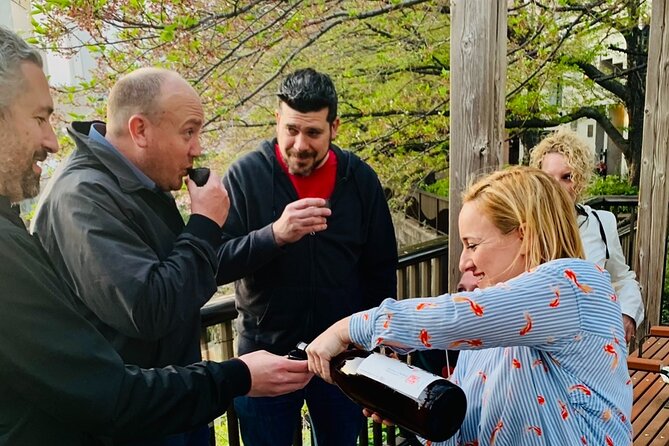 Sake Tasting and More Along the Nakameguro River - Savoring Authentic Japanese Snacks
