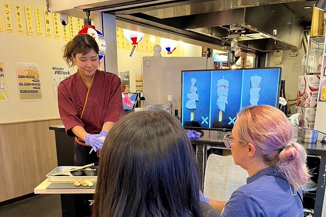 Sake Tasting and Yakitori & Onigiri Making Experience - Highlights of the Experience