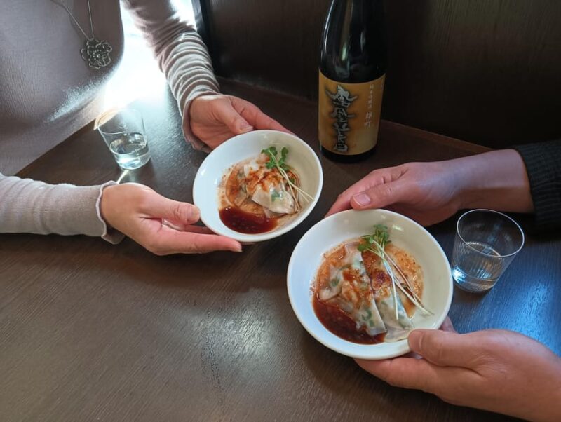 Sake Tasting With Sommelier and Vegan Chinese Lunch in Tokyo - Itinerary Details