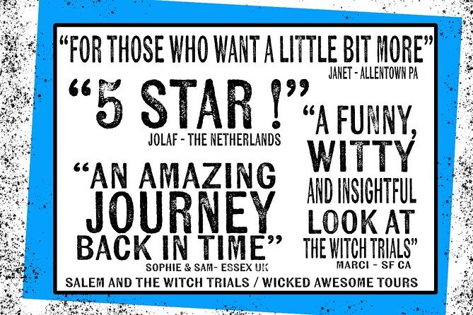 Salem and The Witch Trials - Final Verdict
