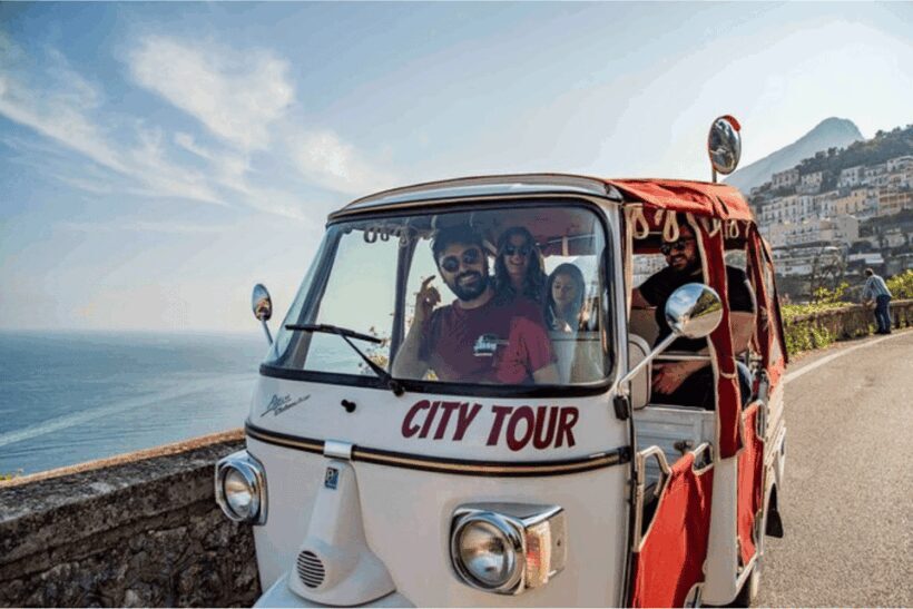 SALERNO: Tuk Tuk City Tour  Shore Excursion - An Adventure on Three Wheels: What You Can Expect