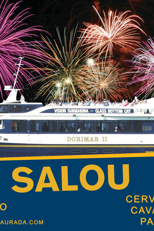 Salou: Fireworks Cruise on Dorimar II with Drinks - An Authentic, Relaxed Night Out on the Water