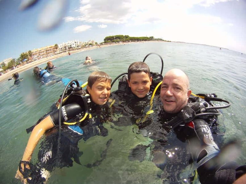 Salou: Scuba Diving for beginners with hotel pickup - Key Points