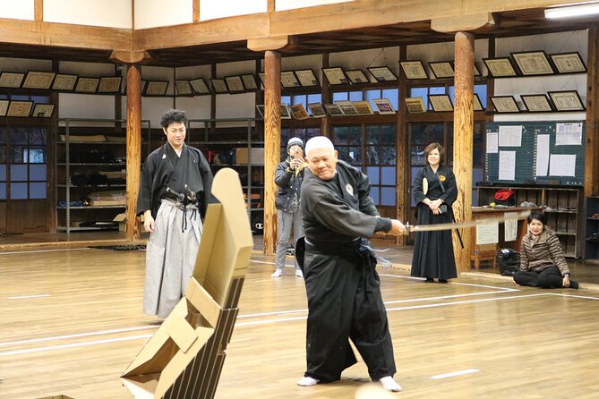 Samurai Experience Mugai Ryu Iaido in Tokyo - Inclusions