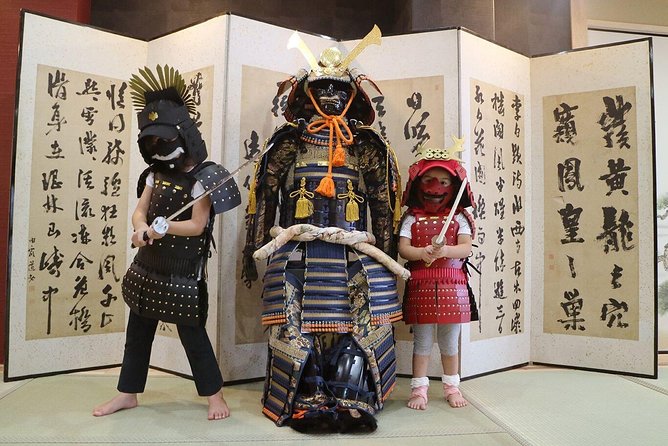 Samurai Sword Experience (Family Friendly)at SAMURAI MUSEUM KYOTO - Ninja Outfit Option