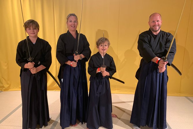 Samurai Sword Experience (Family Friendly)at SAMURAI MUSEUM TOKYO - Key Points
