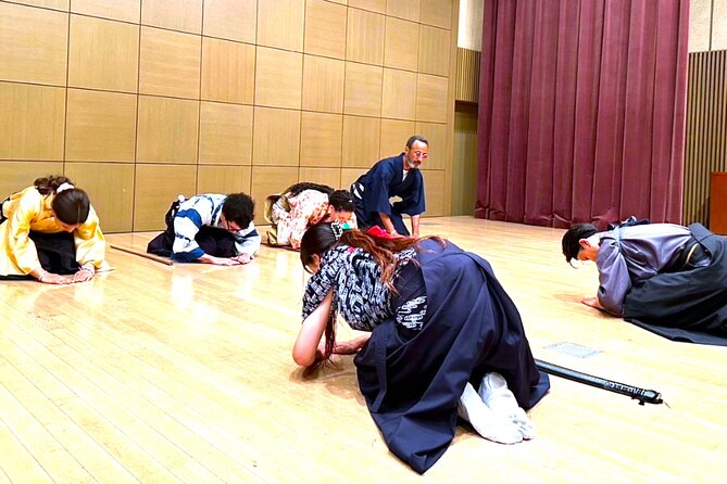 Samurai Sword Experience Under the Guidance of Top Performers - Highly Qualified Instructors