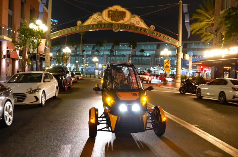 San Diego: Coronado Island Electric GoCar Night Tour - What To Expect During Your Night Drive