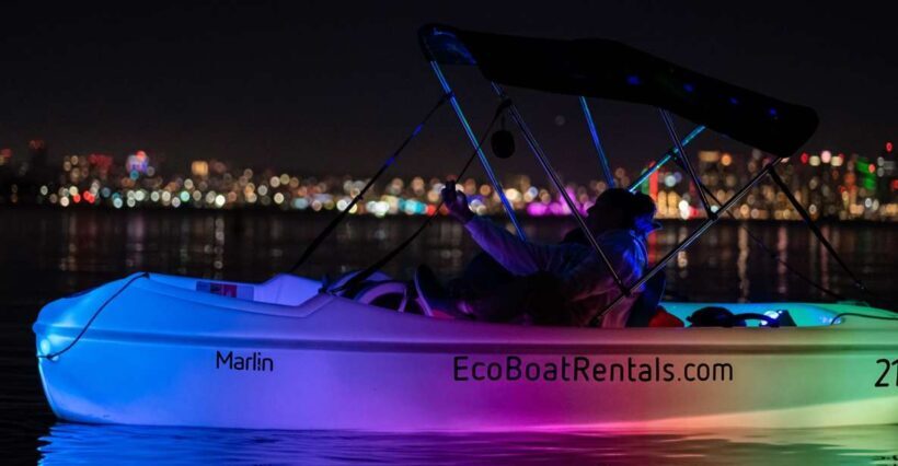San Diego: Night Date Glow Pedal Boat with Downtown Views - Discover San Diego’s Nighttime Charm with a Glow Pedal Boat Ride