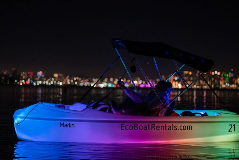 San Diego: Night Date Glow Pedal Boat with Downtown Views - The Experience: Why It’s Special